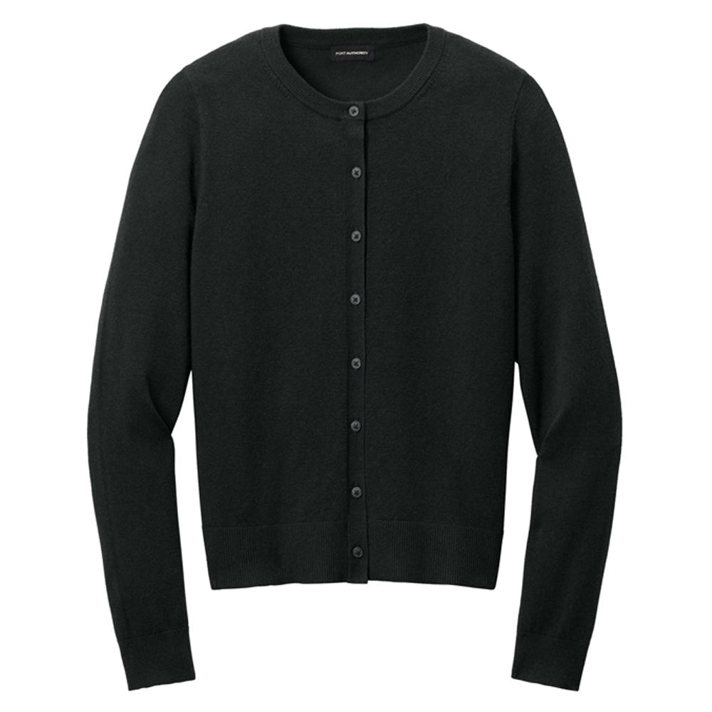 Port Authority Women's Easy Care Crewneck Cardigan Sweater