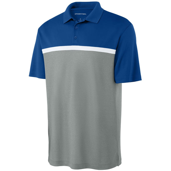 Sport-Tek® UV Micropique Colorblock Polo